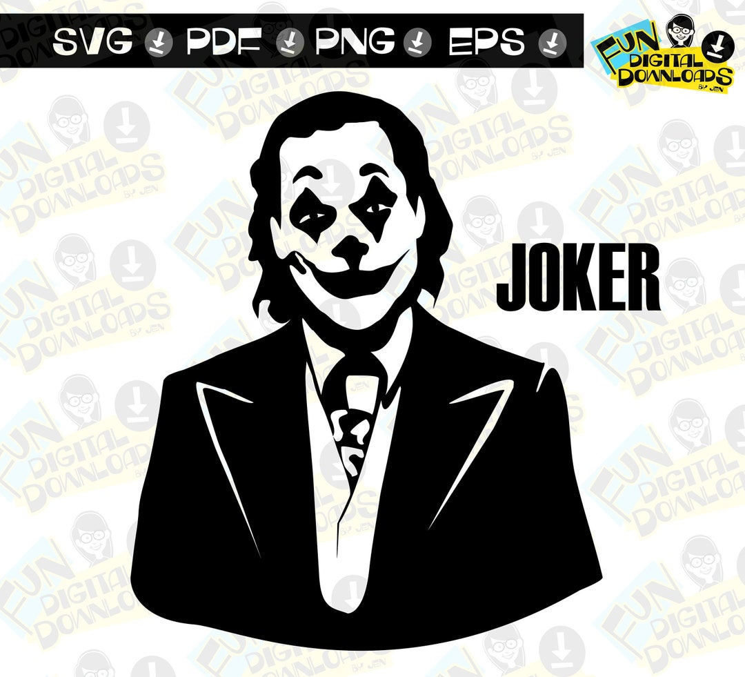 Joker - Joker Vector Art- Joker Movie, Joker Academy Awards, Oscars ...