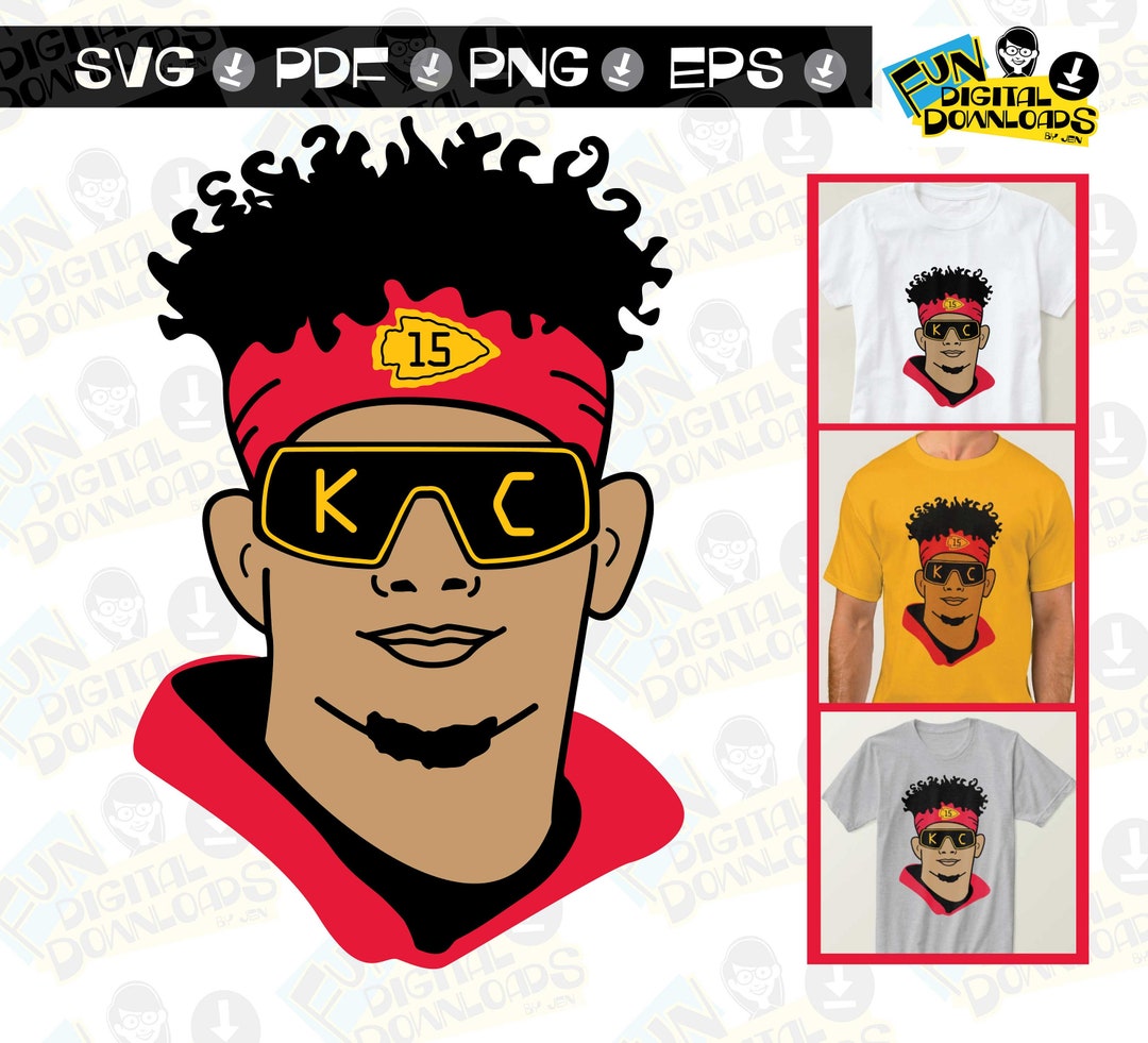 Patrick Mahomes Color Layers SVG, Mahomes SVG, Mahomes Png, Mahomes ...