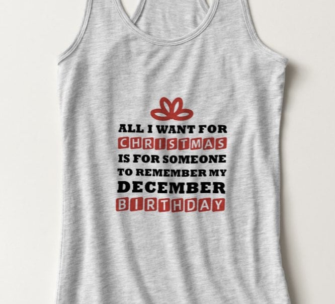 Remember My December Birthday SVG Graphic digital Download - Etsy