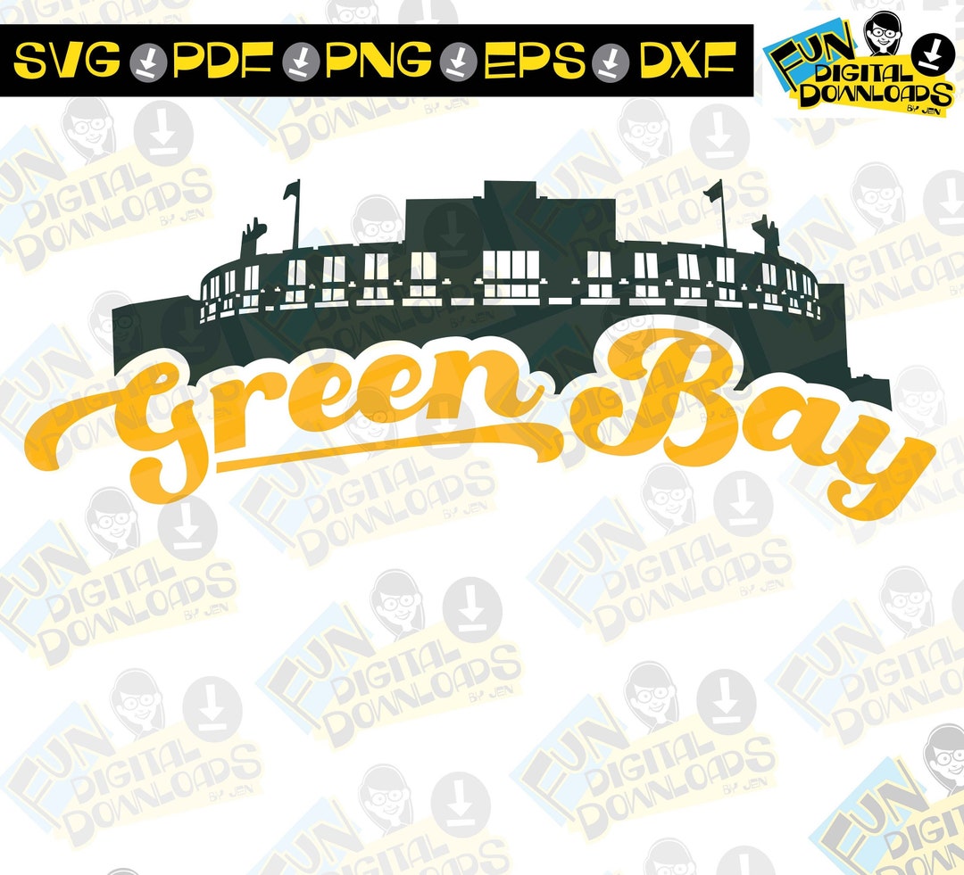 Green Bay Cut File - Etsy