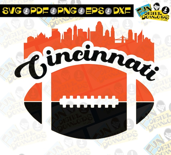 Cincinnati Svg Cincinnati Cut File With Layers Cincinatti | Etsy