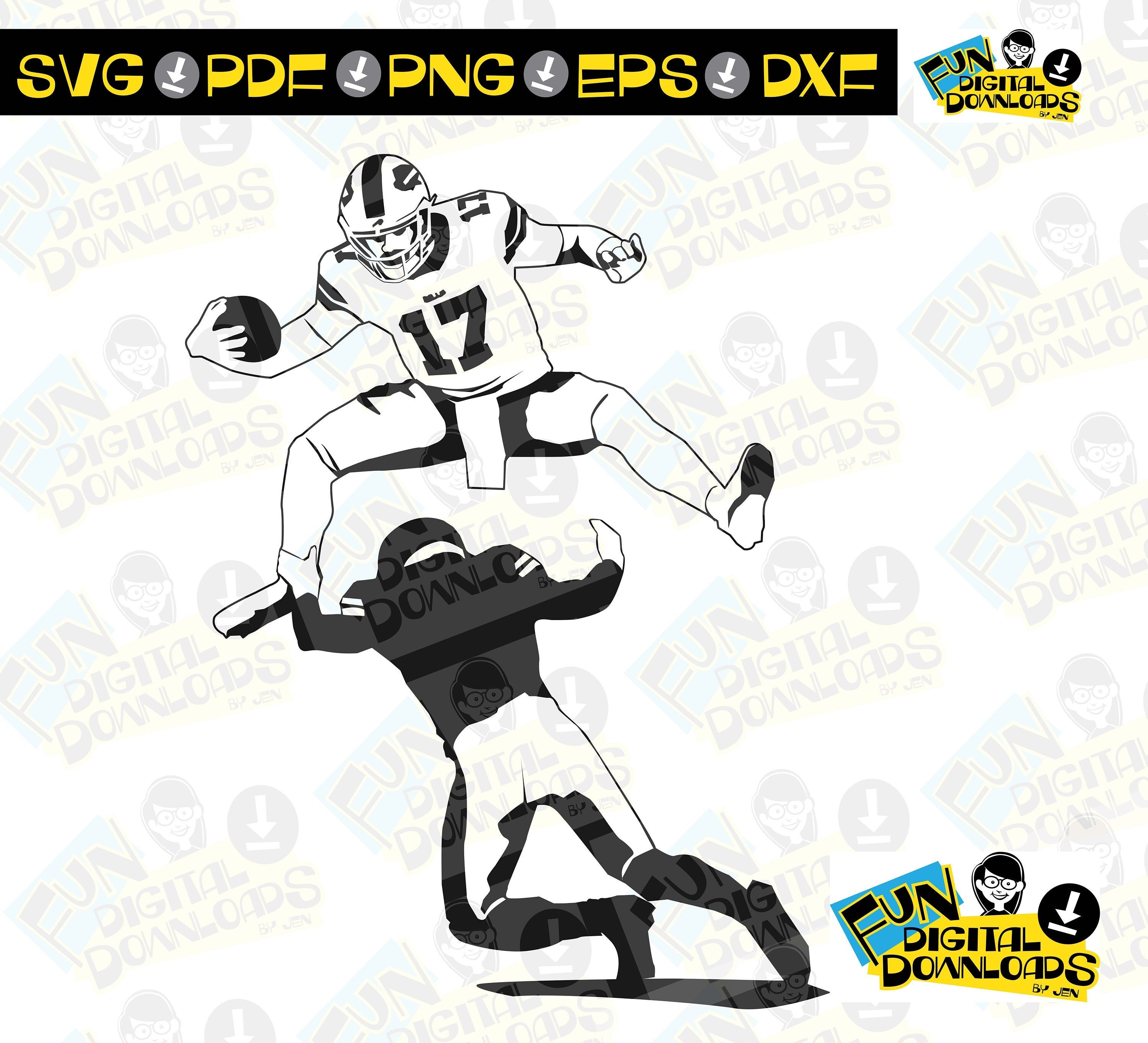 Allen Jumping SVG Png Pdf Eps Dxf Cut File Ironon - Etsy UK