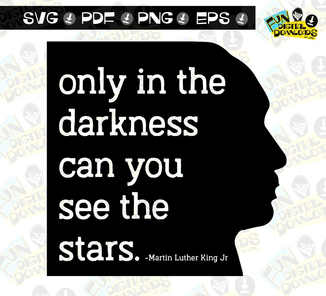 Martin Luther King Quote SVG, MLK Quote, Mlk Svg, Cricut, Digitial ...