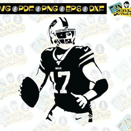 Josh Allen SVG Josh Allen for Cricut Josh Allen Cut File - Etsy