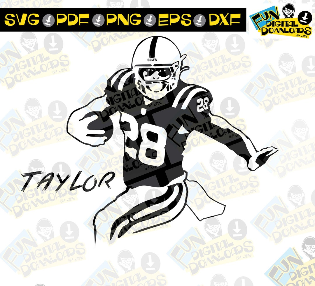 Jonathan Taylor SVG - Etsy