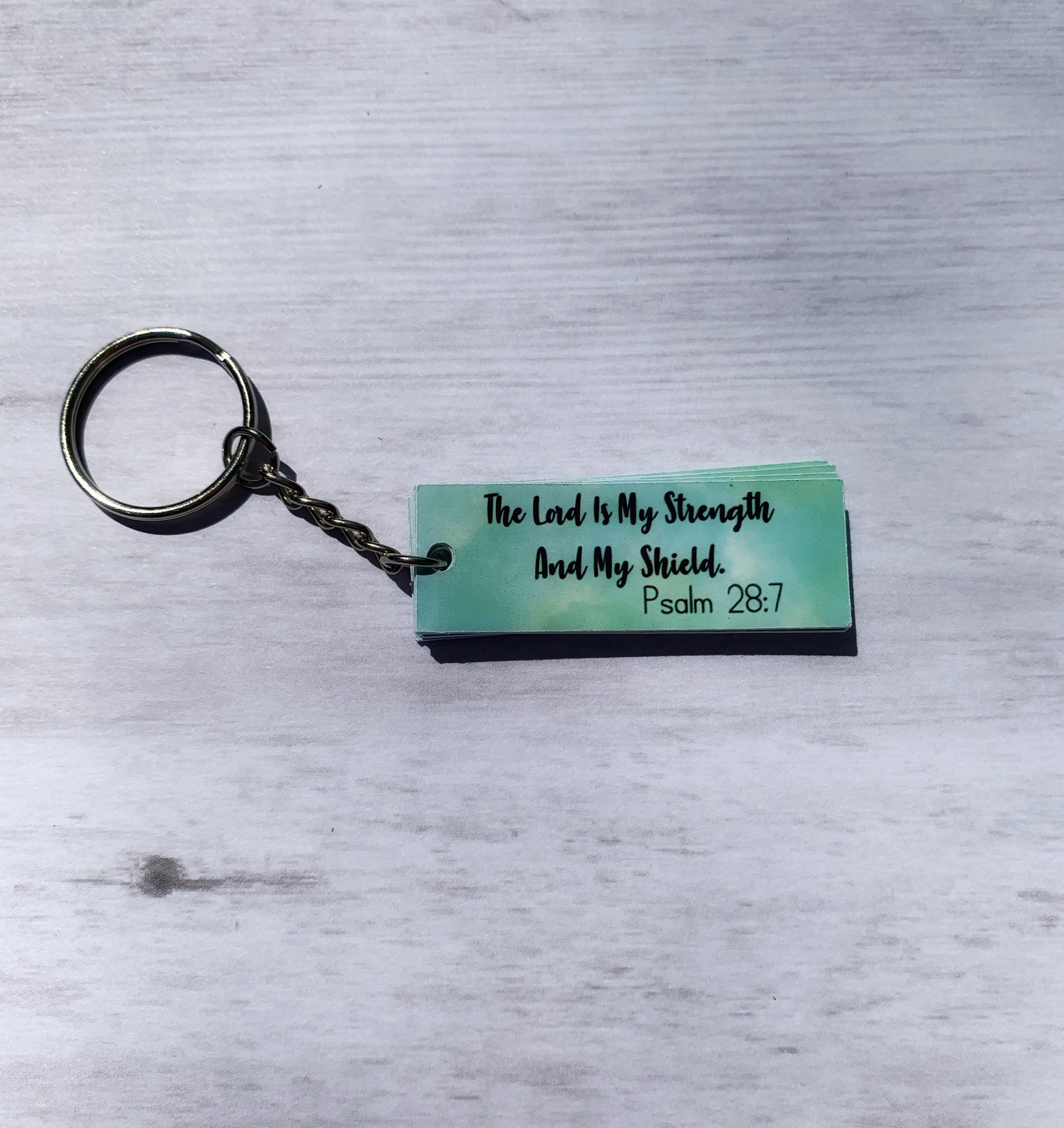 Keychain Scriptures Bible Verses Christian Gifts Travel - Etsy