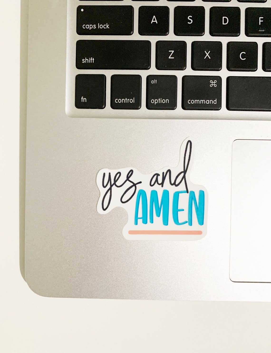 Yes and AMEN Sticker Christian Faith Encourage Vinyl - Etsy