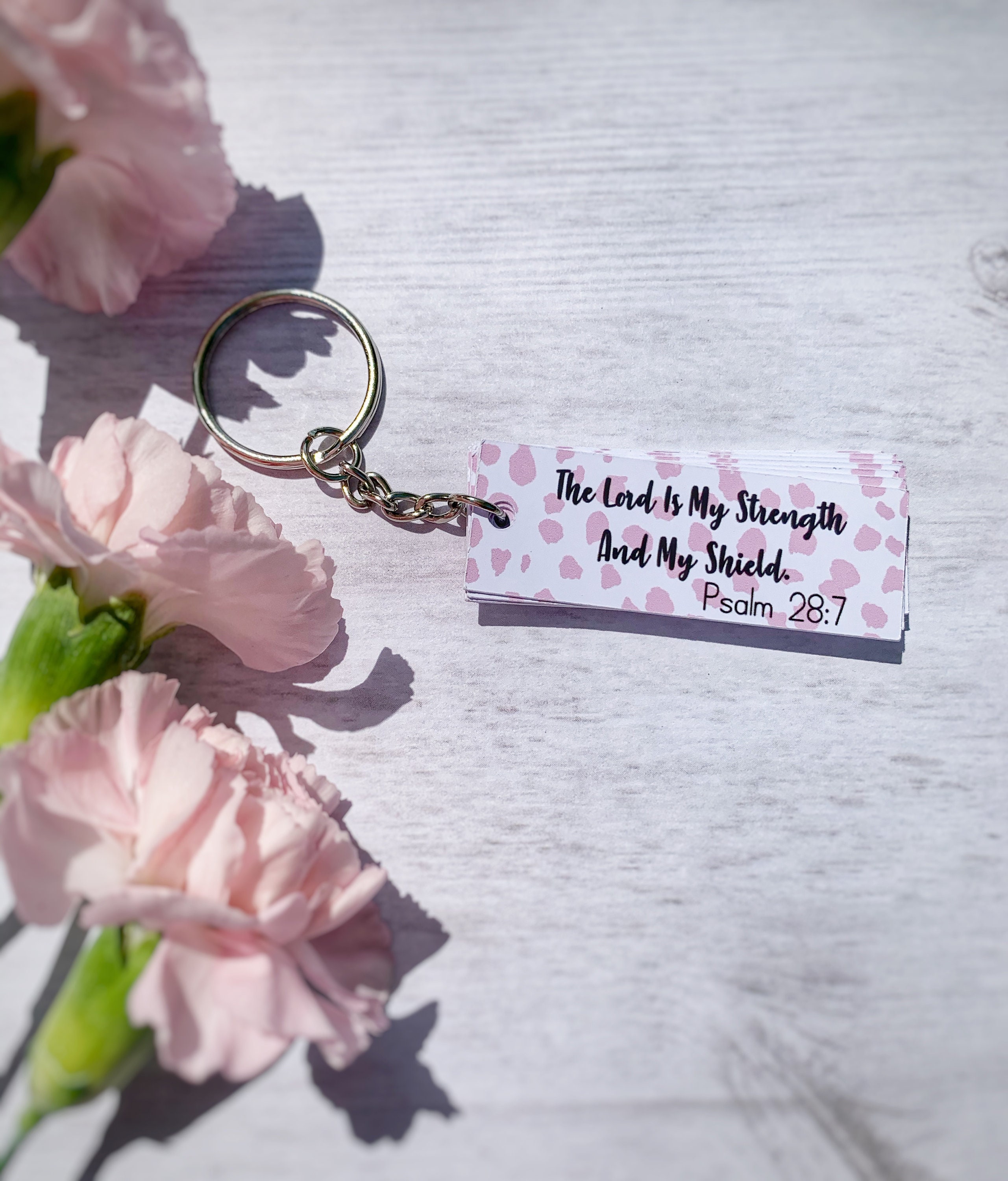 Keychain Scriptures Bible Verses Christian Gifts Travel - Etsy