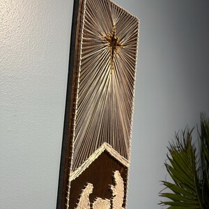 Star Burst Nativity String Art - Etsy