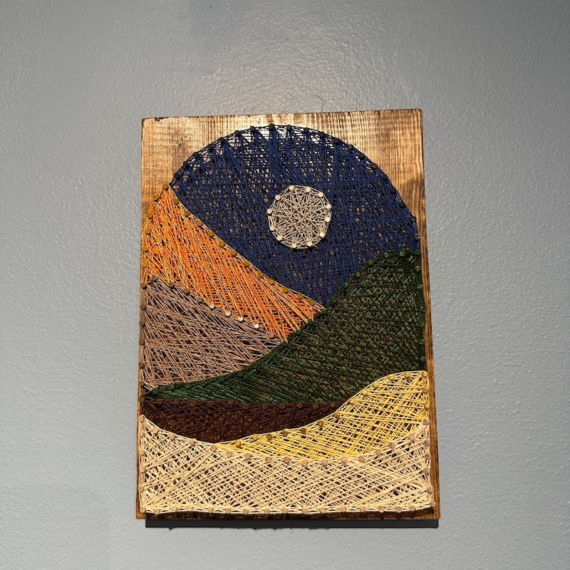 Sunset String Art - Etsy