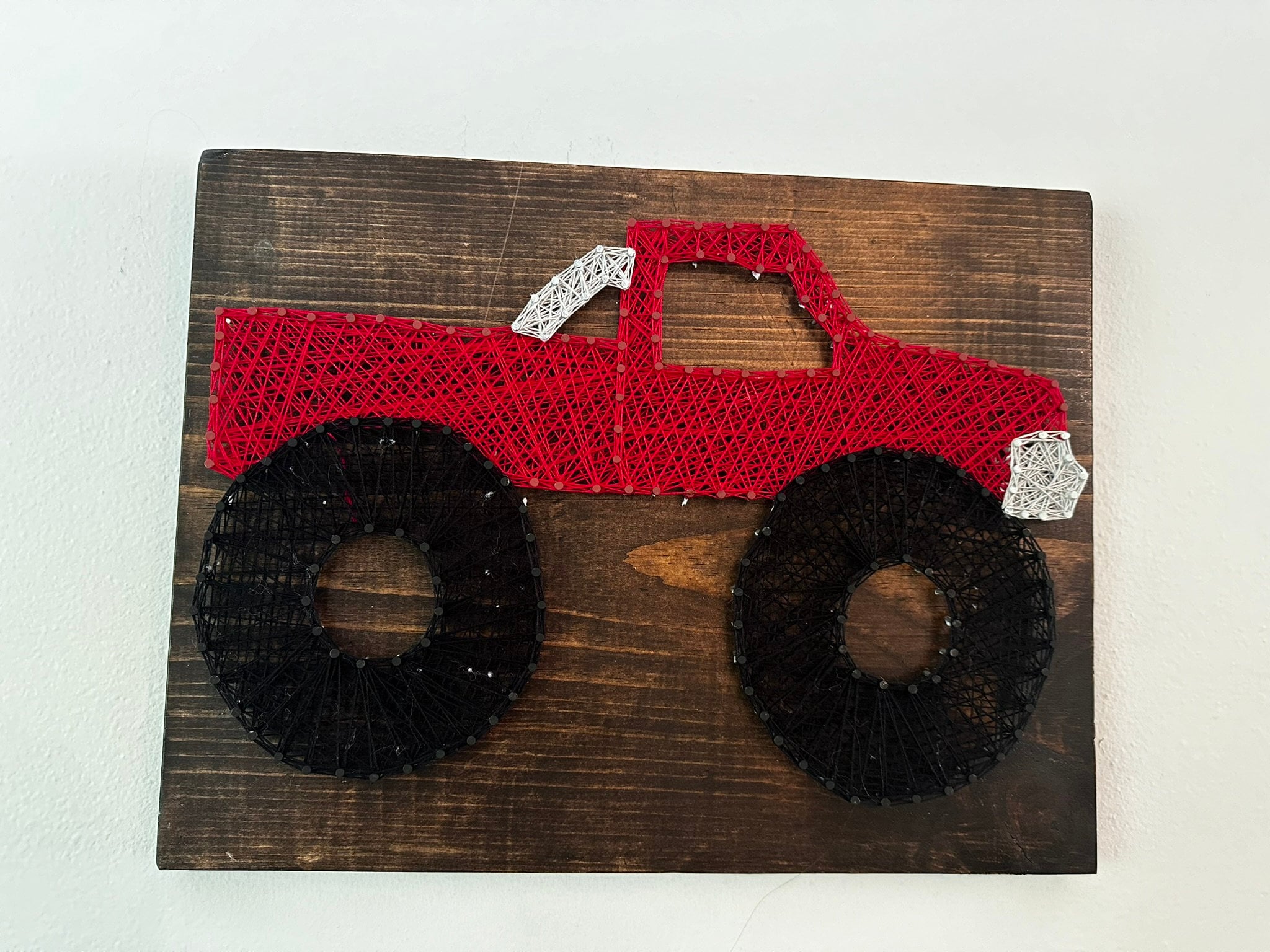 Monster Truck String Art - Etsy