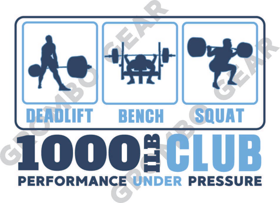 Achievement 1000 Pound Club Men's Deadlift Bench Squat - Etsy