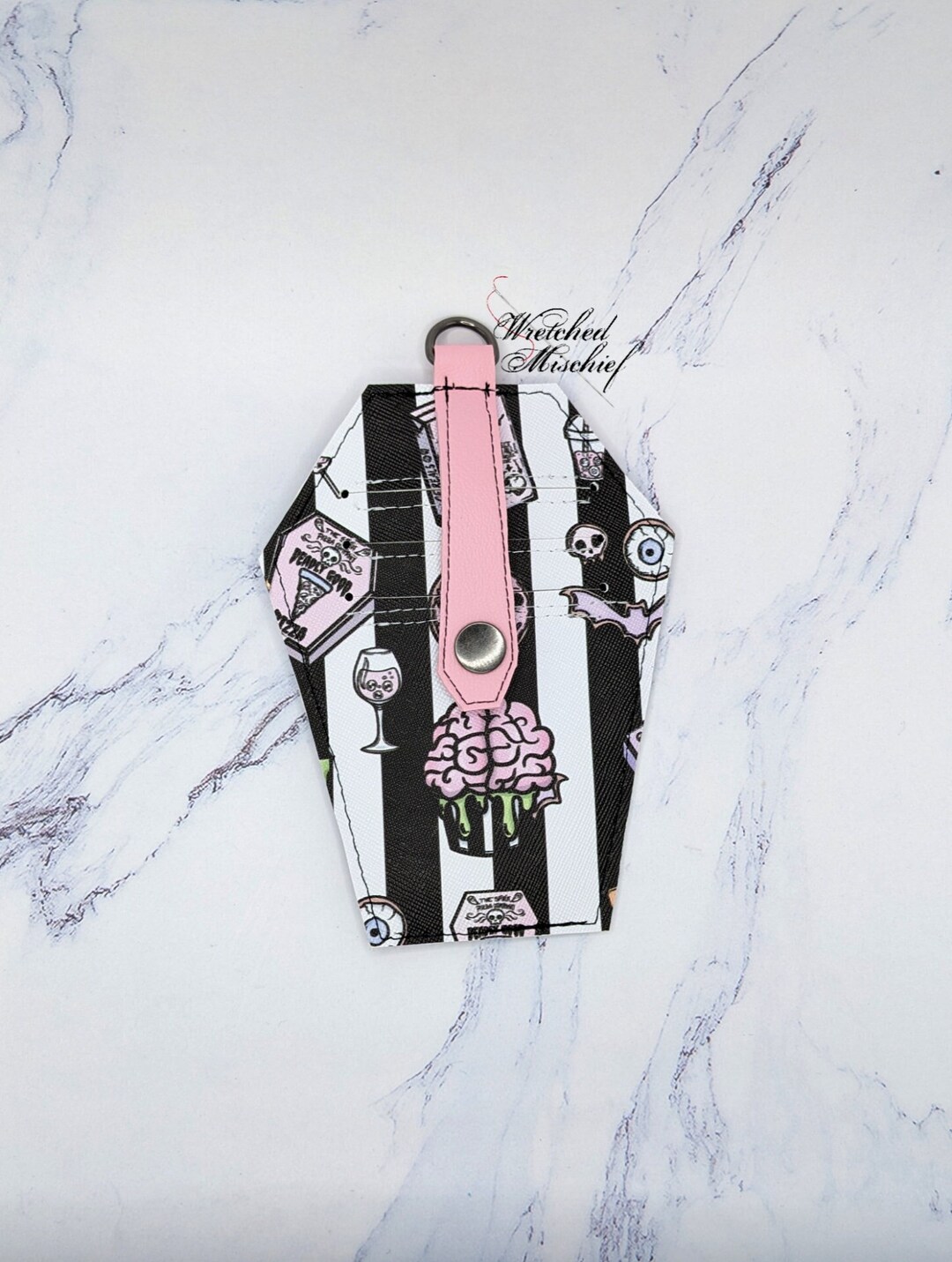 Pastel Zombie Mini Coffin Wallet . Horror . Spooky Wallet . - Etsy