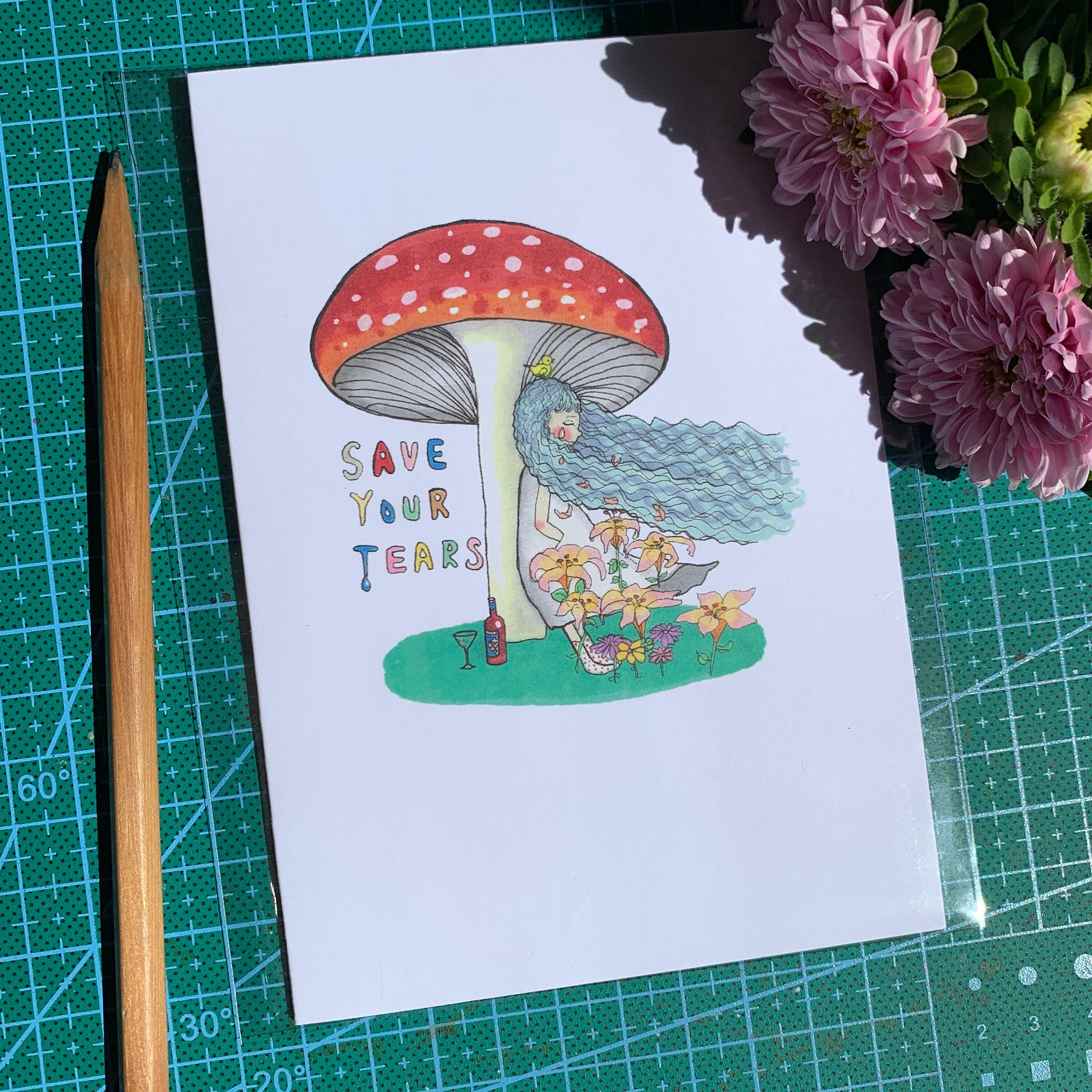 Save Your Tears Card or Print - Etsy