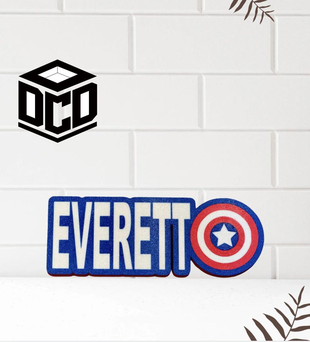 Personalized Superhero Name Plate Captain America, Personalized, Kids ...