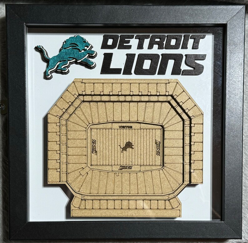 Custom Personalized Team Stadium / Arena Wall Decor / Sign - Etsy