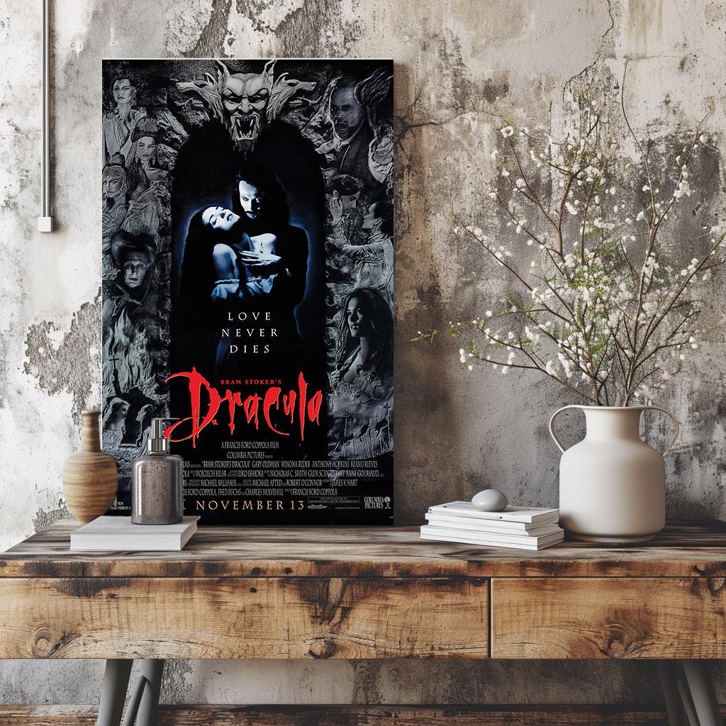 Bram Stoker's Dracula Movie Poster: Vintage Horror Wall Art (instant ...