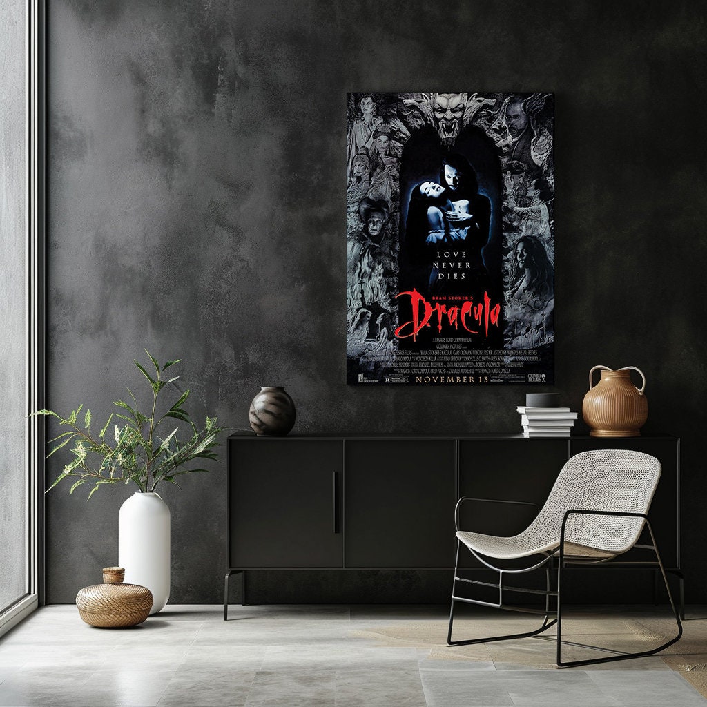 Bram Stoker's Dracula Movie Poster: Vintage Horror Wall Art (instant ...