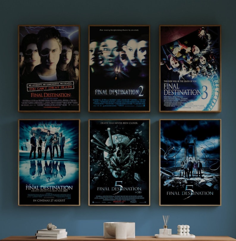Final Destination Movie Series Poster Bundle | Horror Movie ...