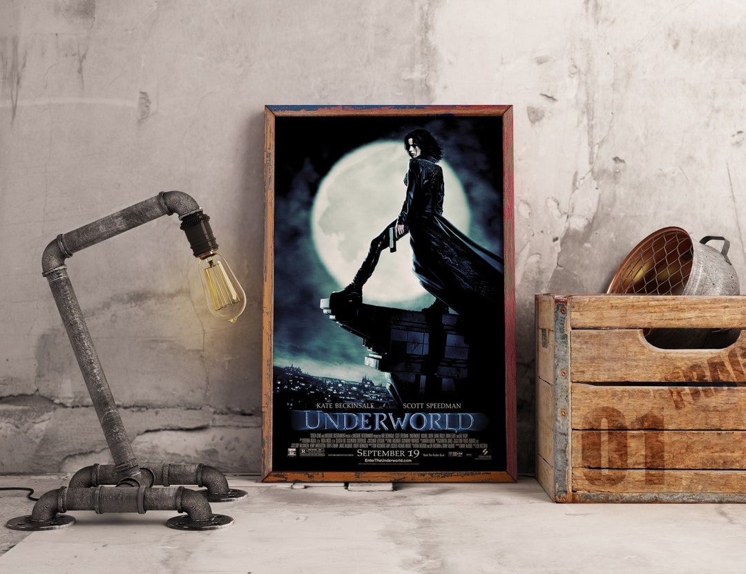 Underworld Movie Poster Printable, Movie Collectibles, Movie Wall Art ...