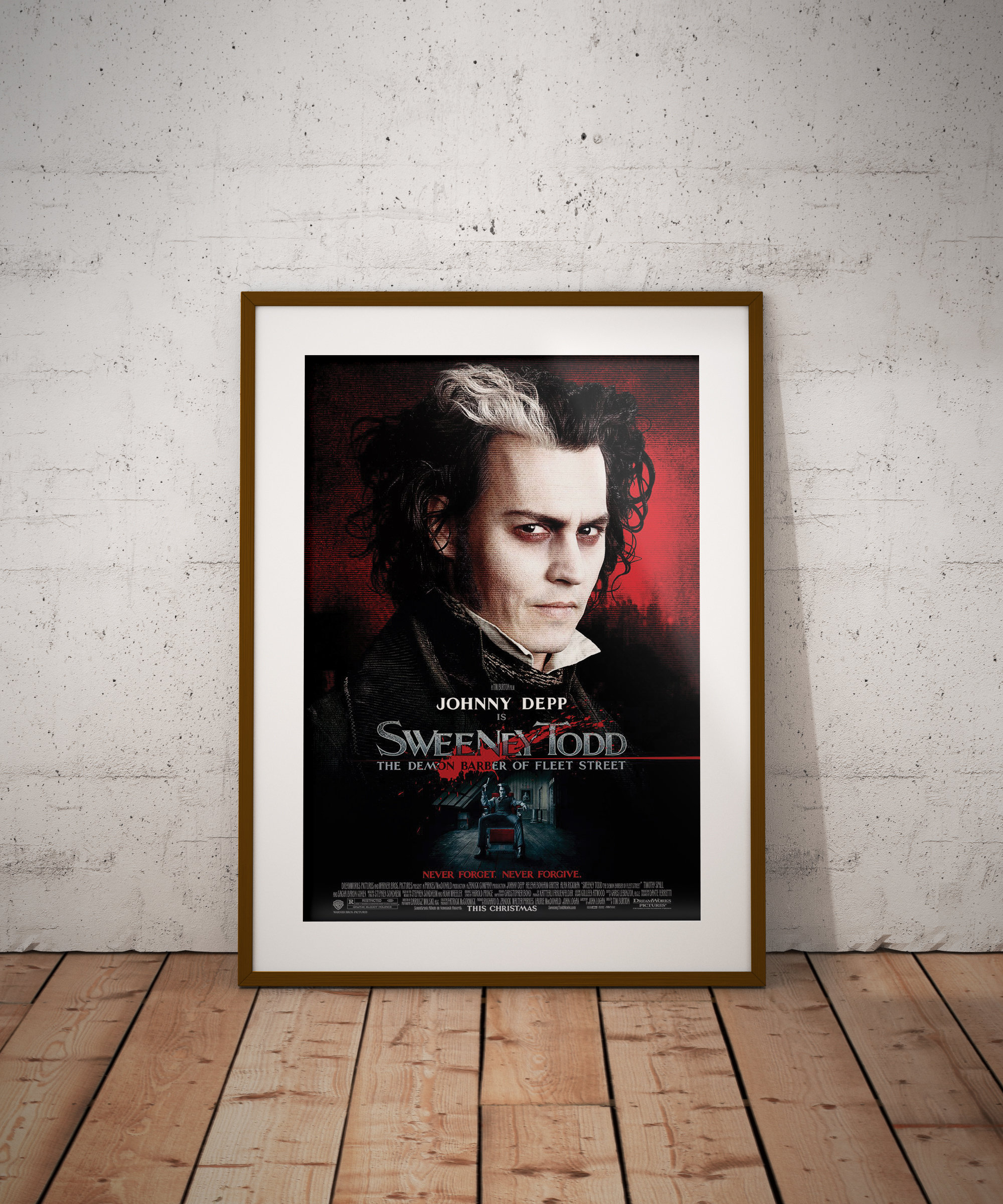 Sweeney Todd Movie Poster Printable | Horror Movie Collectors | Horror ...