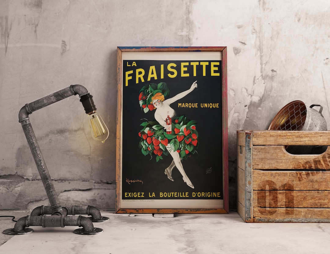 The Fraisette Leonetto Cappiello French Poster Art Vintage Print ...