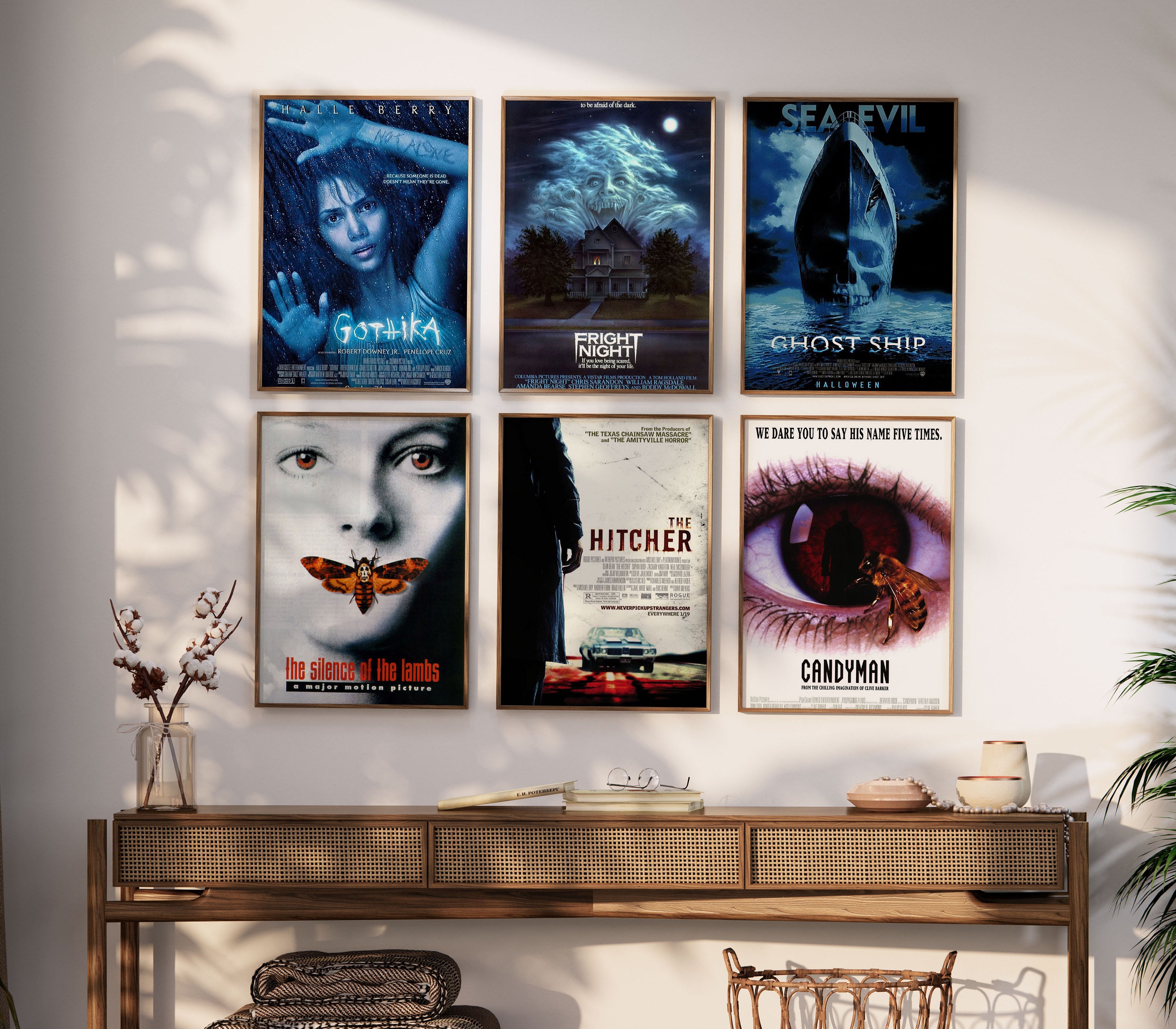 Horror Movie Poster Mega Bundle Printable Wall Art Digital Download ...