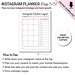Printable Instagram Content Planner With Instagram Follower - Etsy Canada