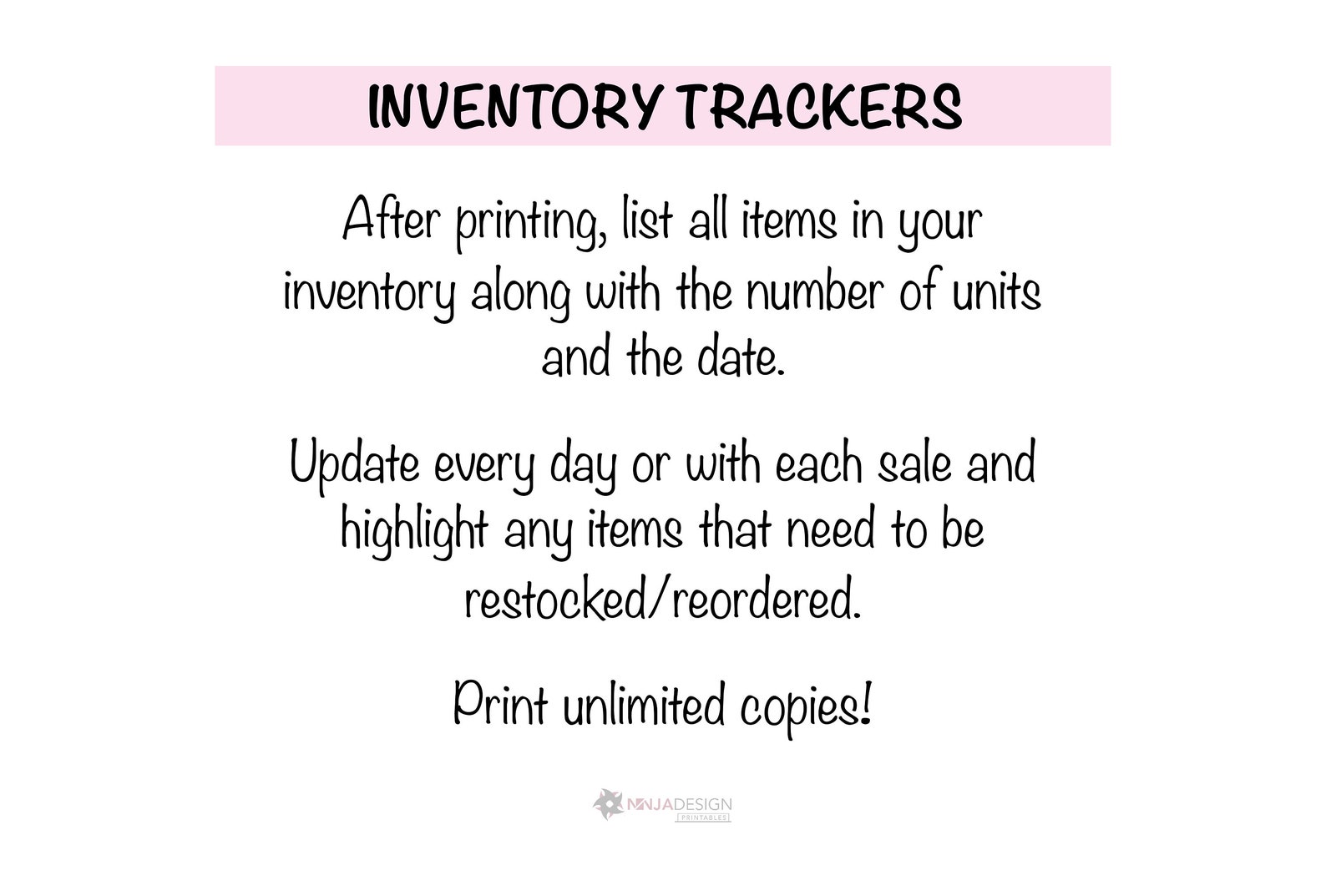 Printable Inventory Tracker Sheets for Business Landscape Inventory ...