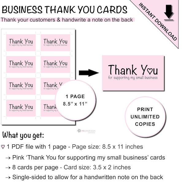 Packaging Inserts - Etsy