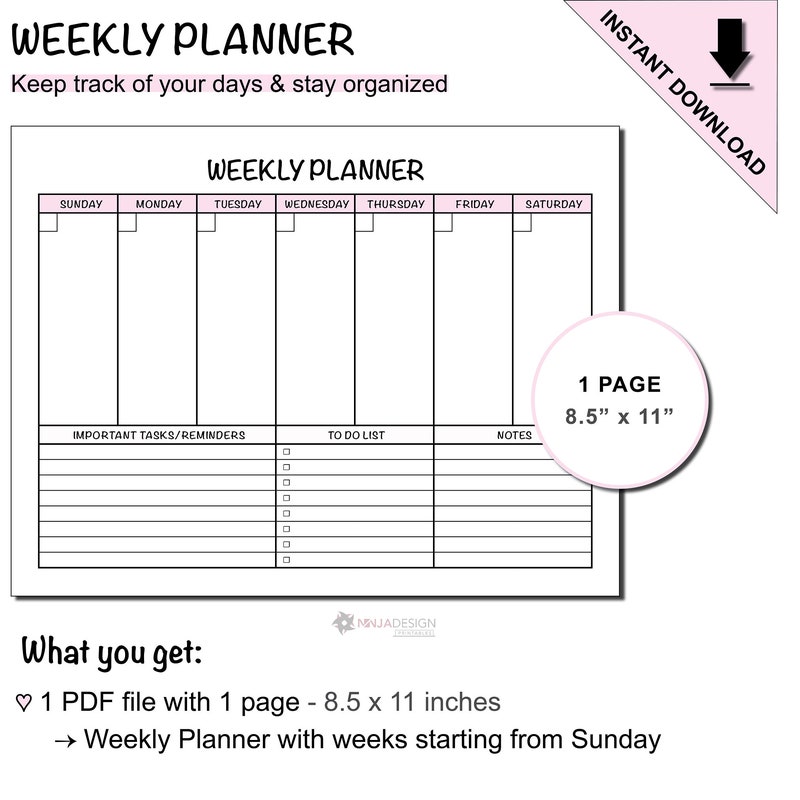 NinjaDesignPrintable - Etsy