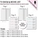Printable TV Show and Movie List Tracker for Shows and Movies You Want ...