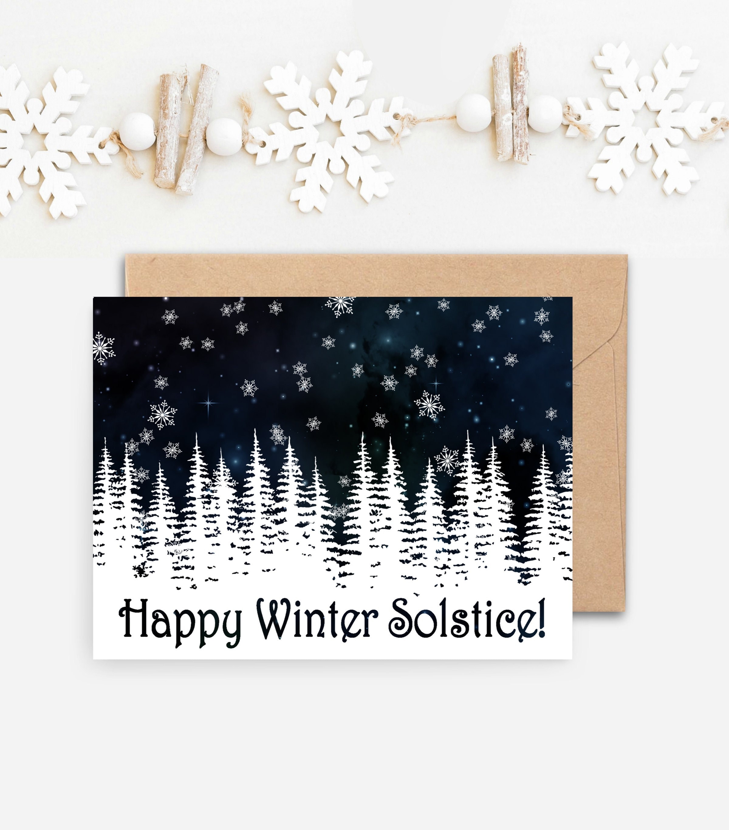 Happy Winter Solstice Cards
