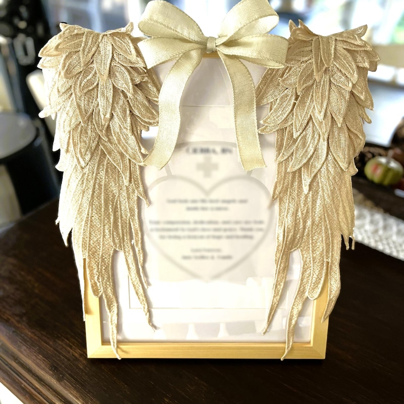 Angel Wing Photo Frame - Etsy