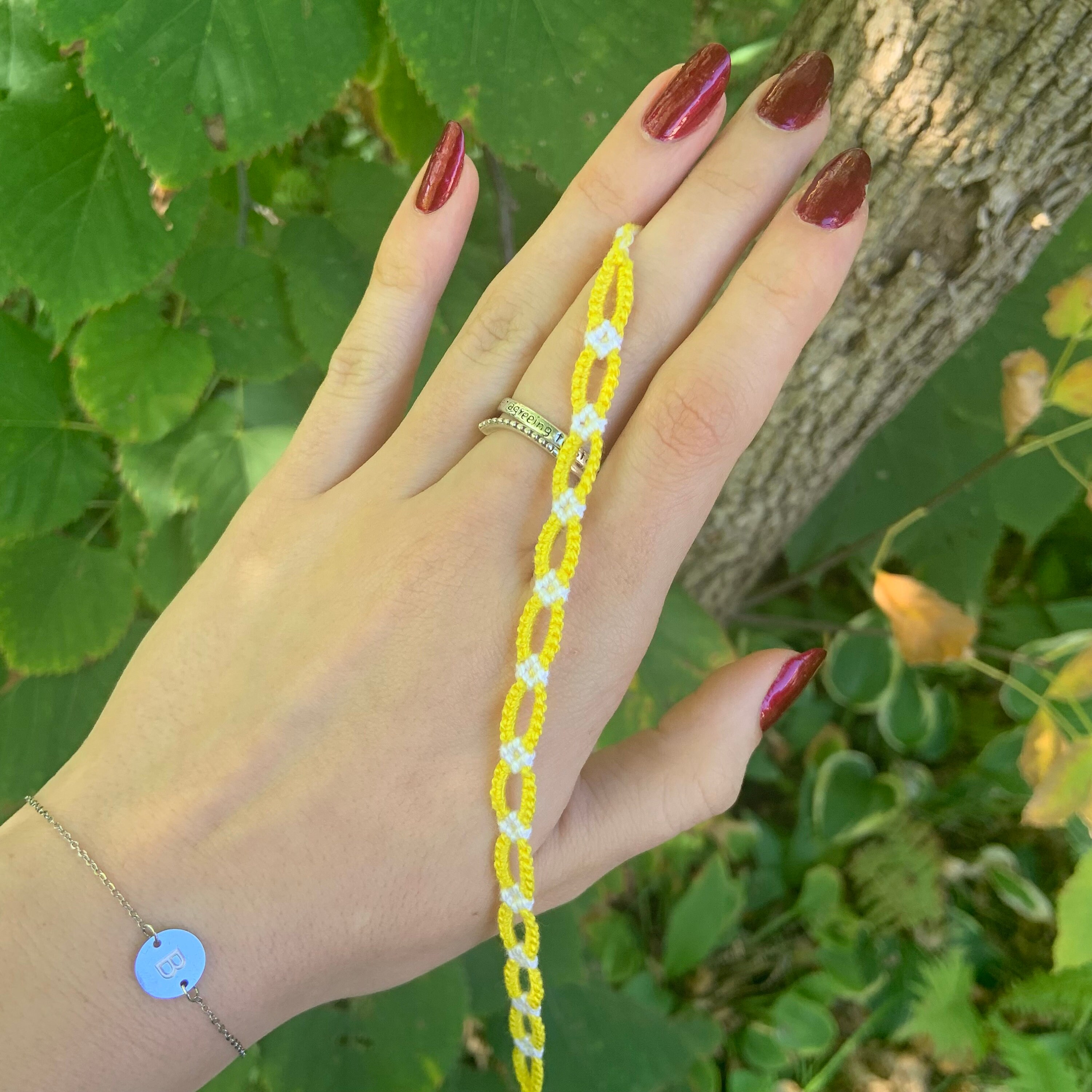 Custom Handmade Daisy Chain Friendship Bracelets - Etsy