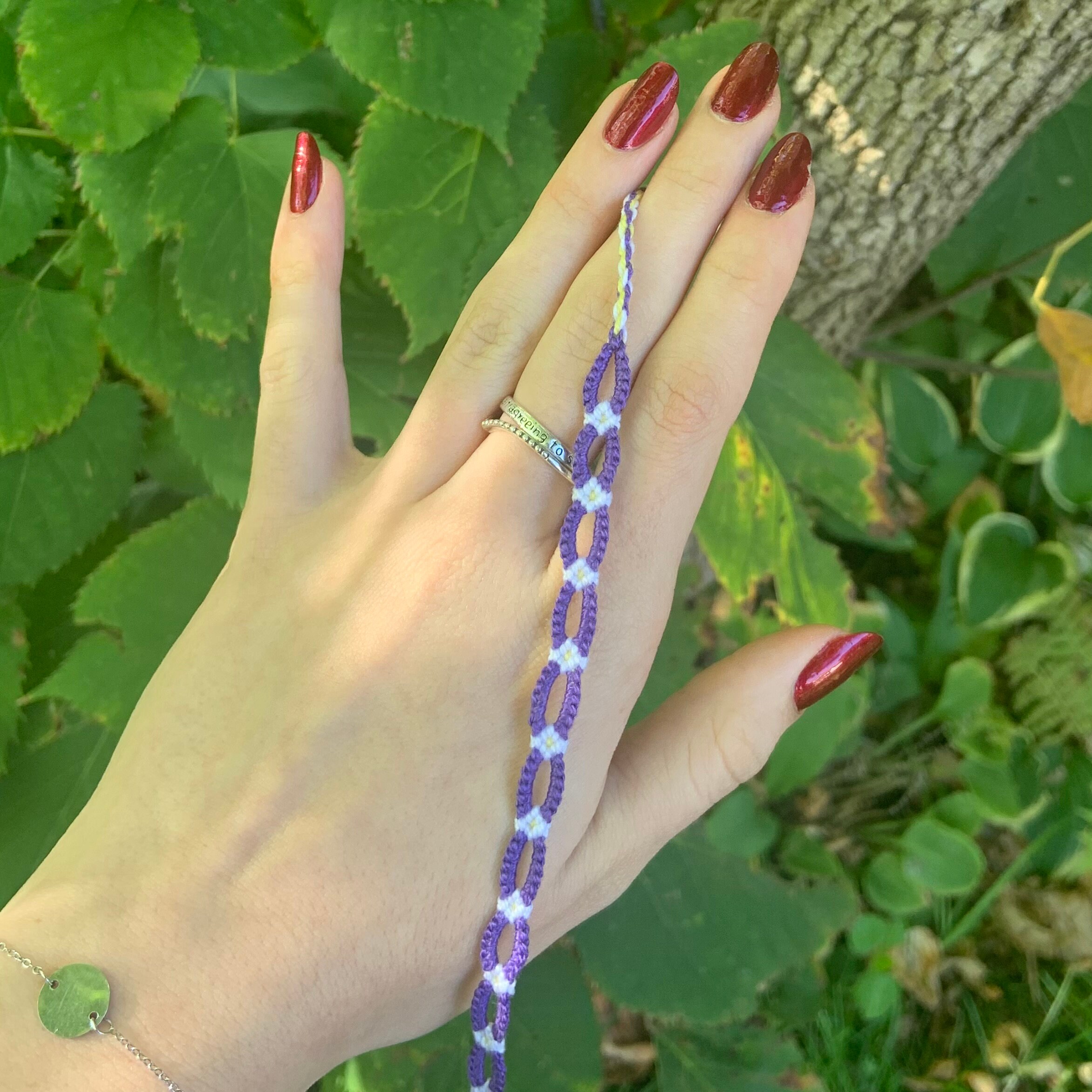 Custom Handmade Daisy Chain Friendship Bracelets - Etsy