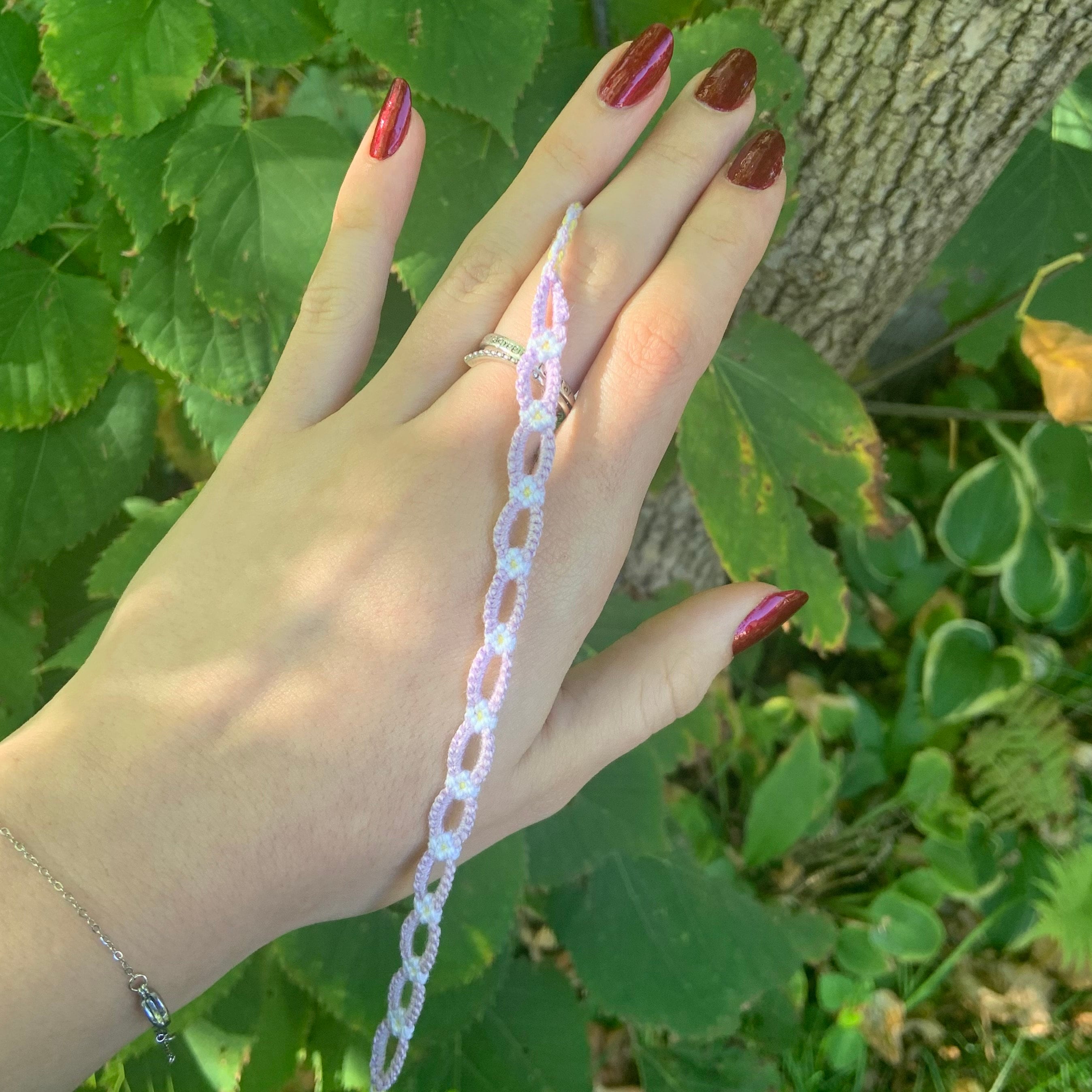 Custom Handmade Daisy Chain Friendship Bracelets - Etsy