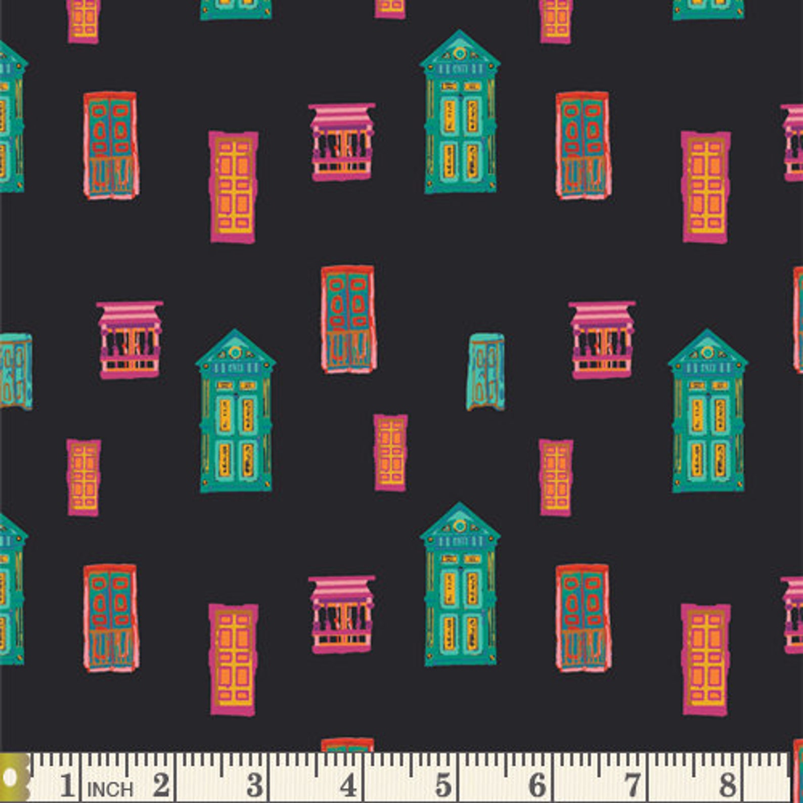 Andean Town Premium Cotton Andina Art Gallery Fabrics - Etsy