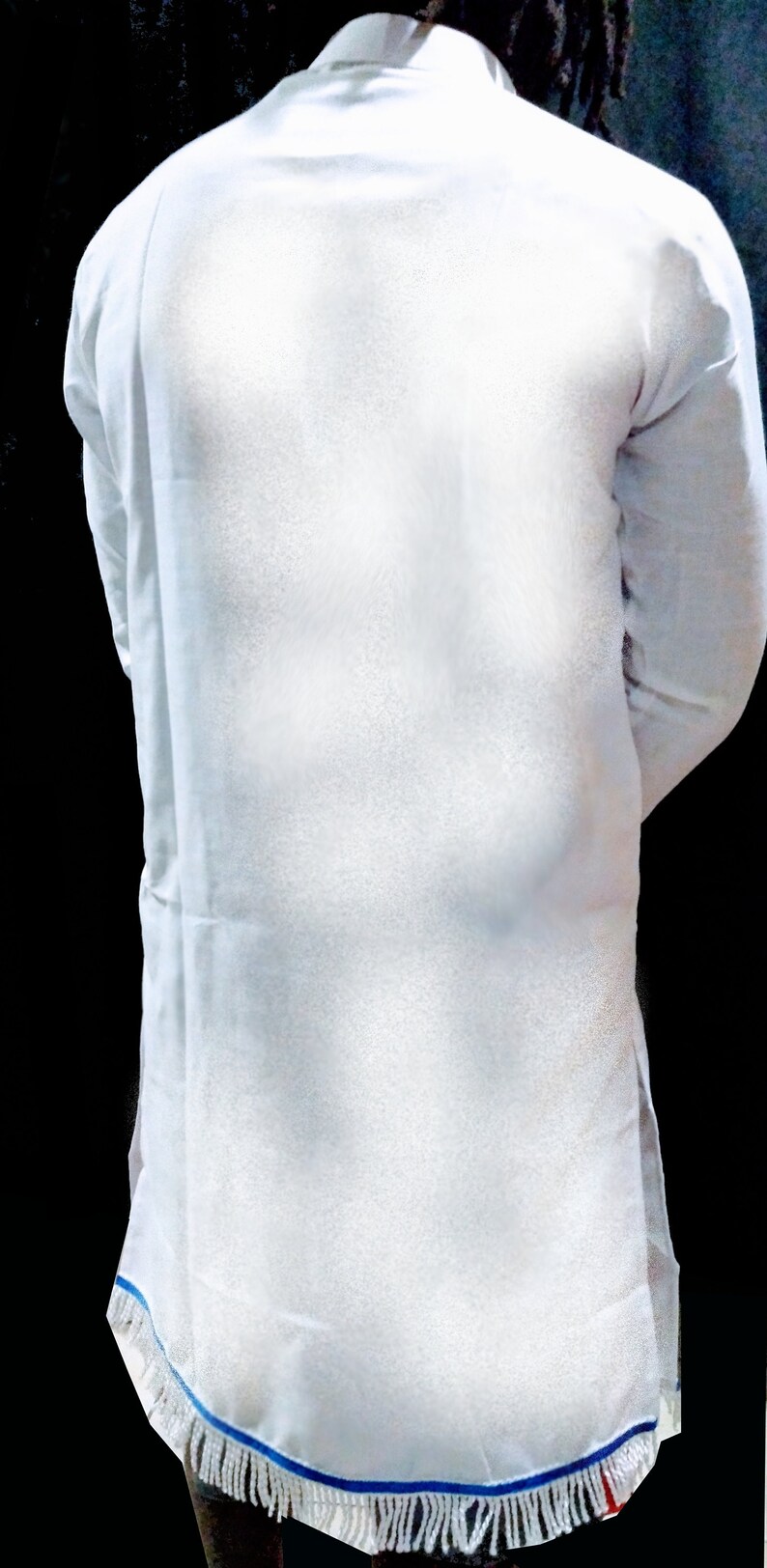 Hebrew Israelite Garment for Men With/ White Fringe - Etsy
