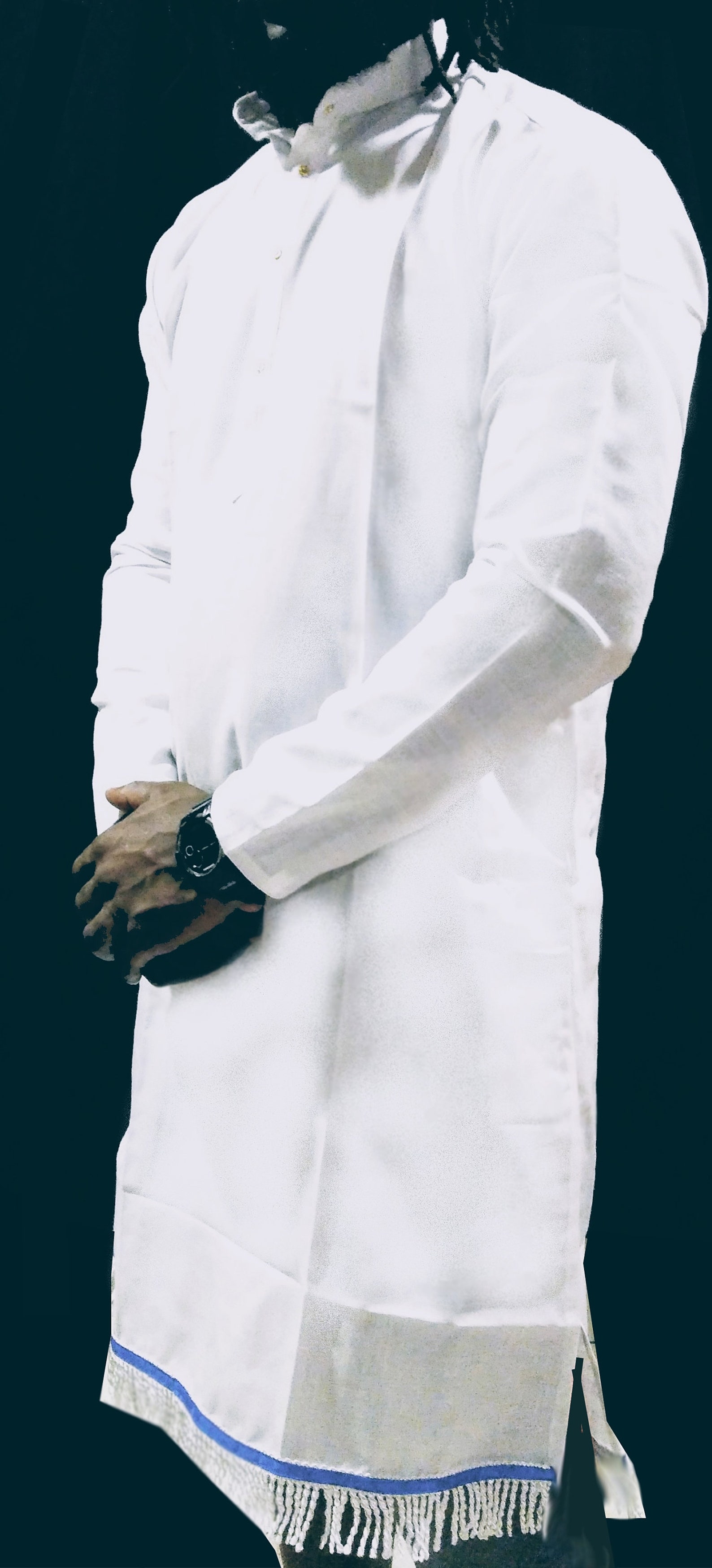 Hebrew Israelite Garment for Men With/ White Fringe - Etsy