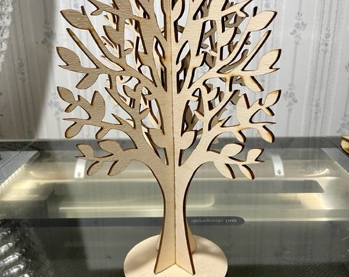 3D Tree Laser Cut SVG File not A Finished Product - Etsy