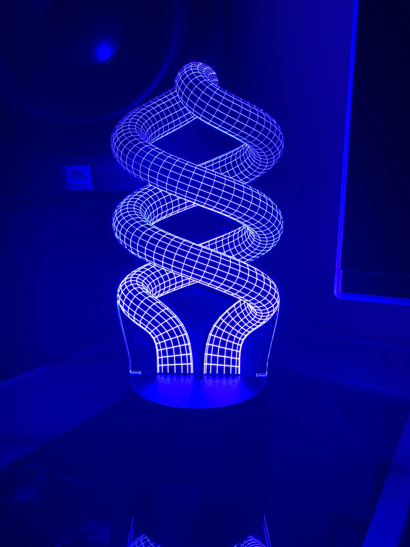3D Spiral Illusion Light 3D LED Illusion Lamp 16 Color LED | Etsy