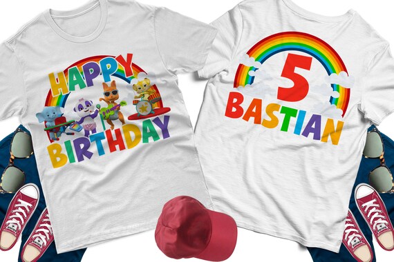 Word Party Front Back Shirt Word Party Birthday Shirt Iron on | Etsy