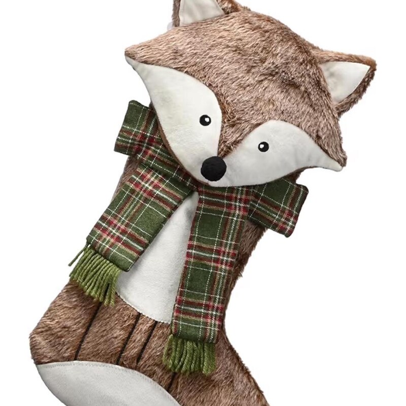 Christmas Stocking Fox - Etsy