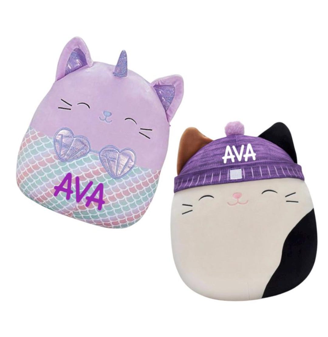 Custom Cat Squishmallows • Custom Plush Cats • Custom Squishmallows ...