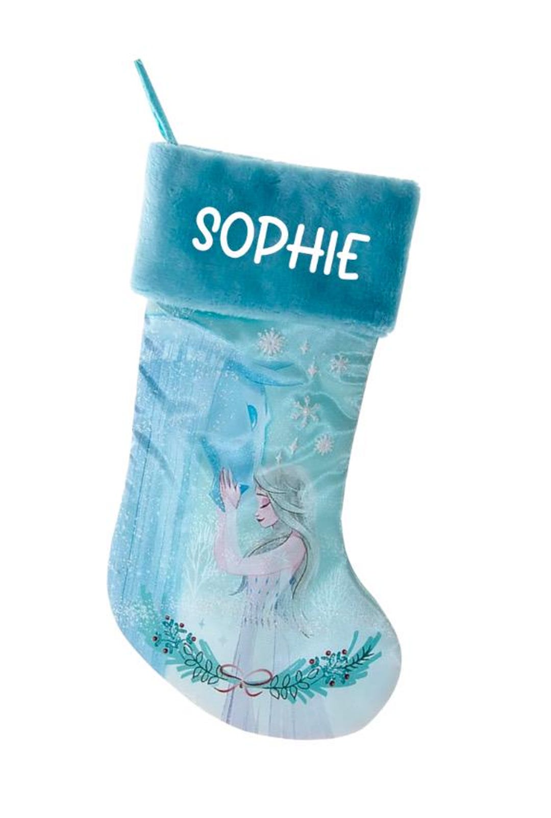 Personalized Frozen Christmas Stocking • Custom Stockings • Elsa ...