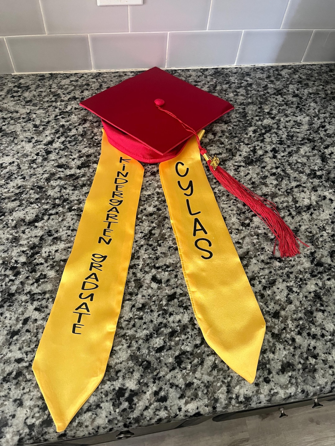 Custom Graduation Stole • Graduation Stoles • Graduation Cap & Stole ...