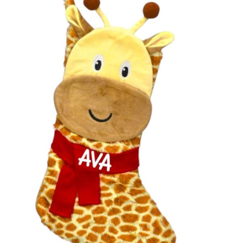 Pink Giraffe Personalised - Etsy