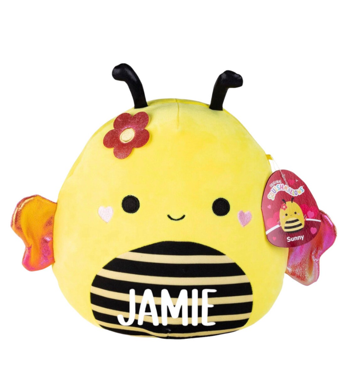 Custom Bumble Bee Squishmallow Plush Personalized Valentine Gifts ...