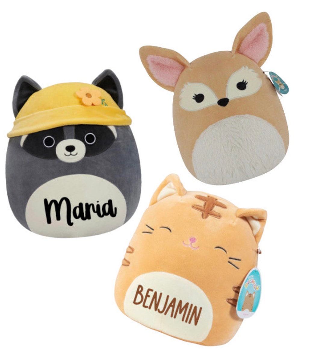Custom Squishmallow Plush: Personalized Stuffed Animal Gift - Etsy